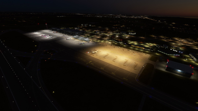 EPGD Enhancement pack for FlyDesign Gdansk Lech Walesa Airport for ...