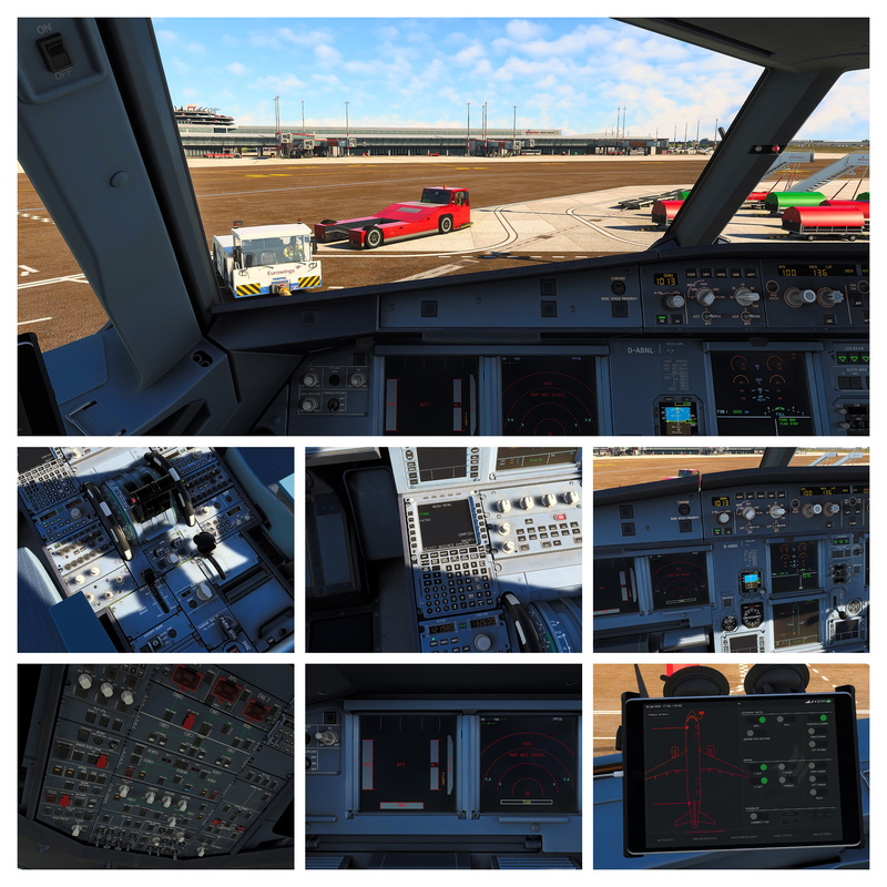 Custom Views for Fenix Simulations A320 on Microsoft Flight Simulator
