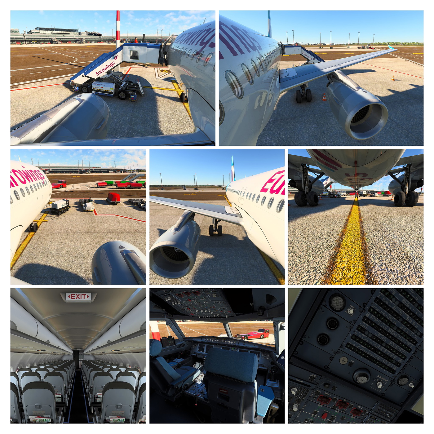 Ergonomic custom camera views (Fenix A320 V2 B2) CFM and IAE for ...
