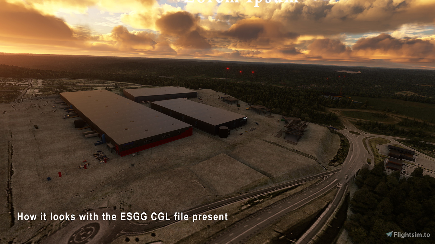 ESGG v1.2 (ORBX) Airport City Addon for Microsoft Flight Simulator | MSFS