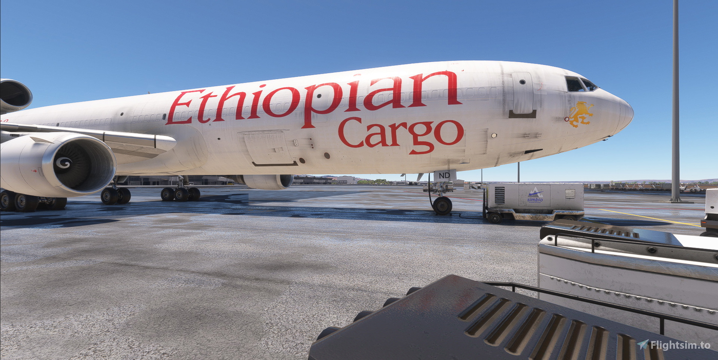 Ethiopian Cargo MD-11F Fleet pack for NEW ART 对于 Microsoft Flight Simulator | MSFS