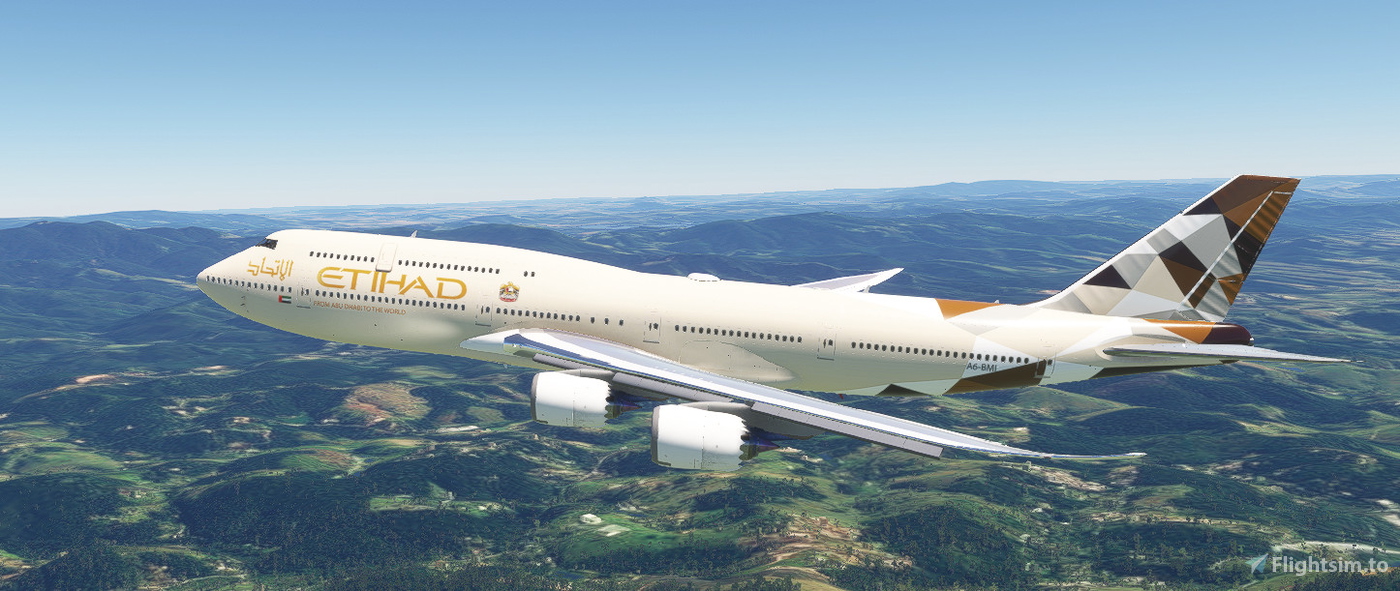 ETIHAD 747-8 Livery mod by Marcioart121BR SALTY for Microsoft Flight ...