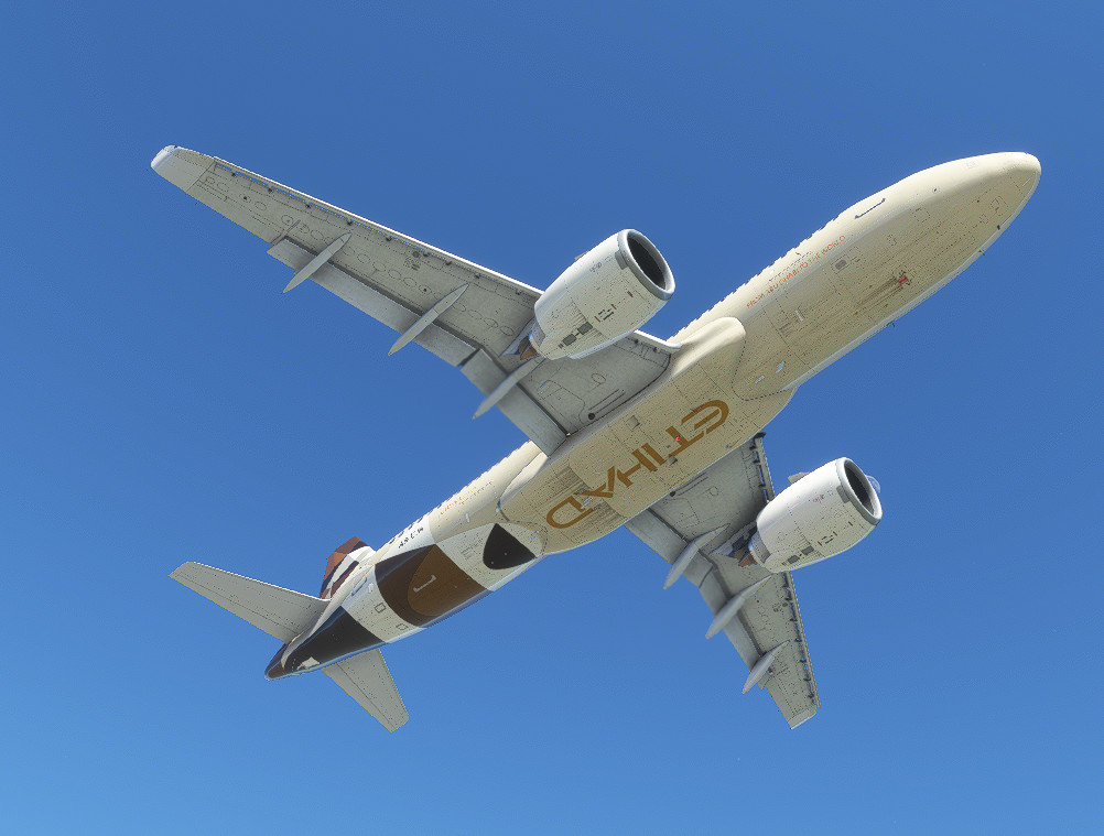 ETIHAD A320NEO INIBUILDS for Microsoft Flight Simulator | MSFS