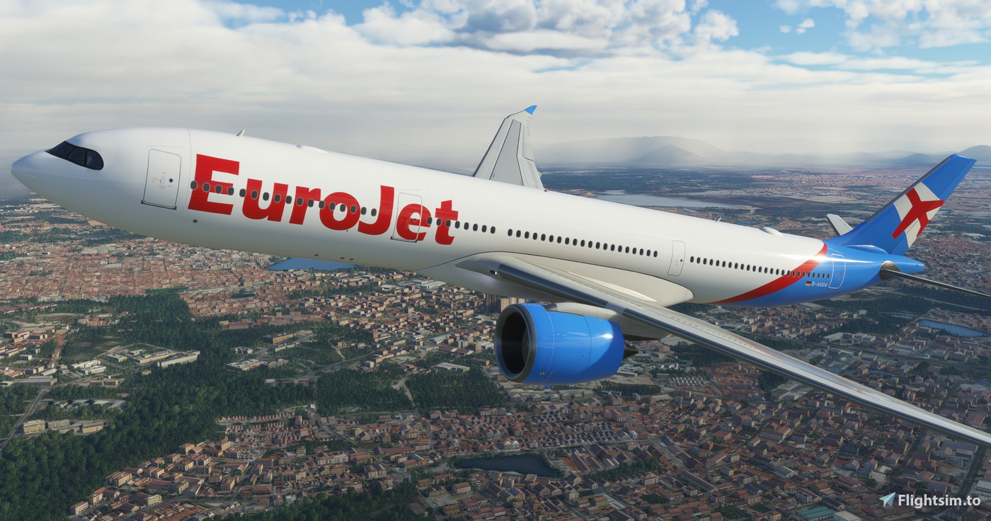 EuroJet Airways Headwind A330-900 pro Microsoft Flight Simulator | MSFS