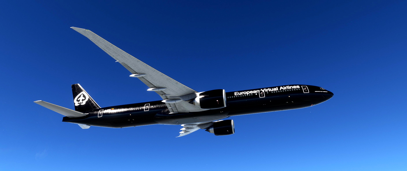 European Virtual Airlines (D-APKK) - PMDG 777-300ER for Microsoft ...