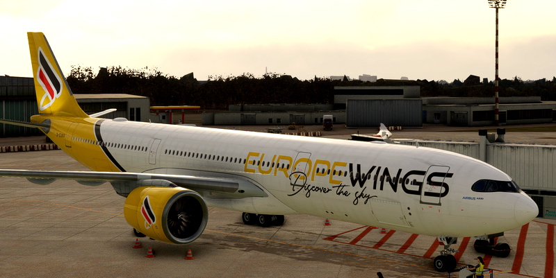 EuropeWings Headwind A330-900 Livery for Microsoft Flight Simulator | MSFS