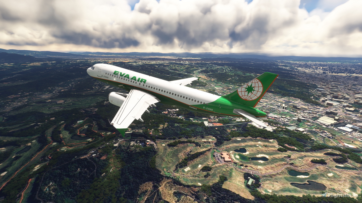 EVA AIR A320 B-21688 Livery For Fenix A320 B2 IAE [Fictional] for ...
