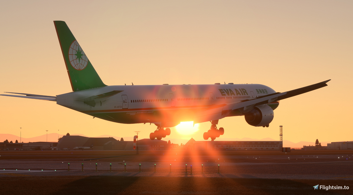 EVA AIR (B-16721) OLD for Microsoft Flight Simulator | MSFS
