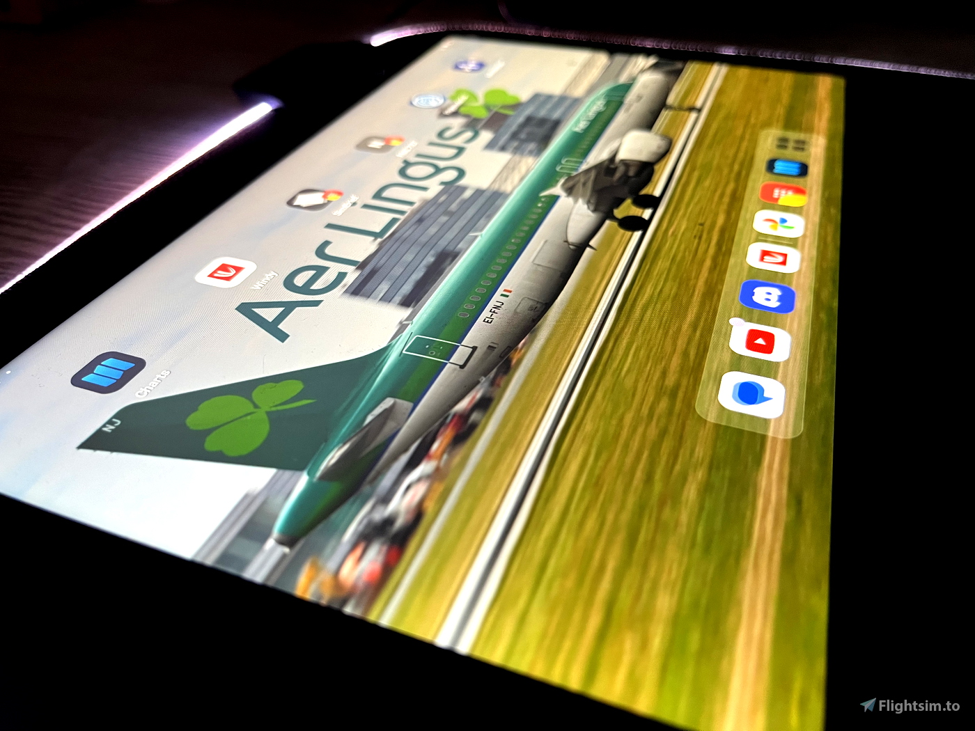 EXTERNAL HOME EFB A320 FAMILY AER LINGUS for Microsoft Flight Simulator ...