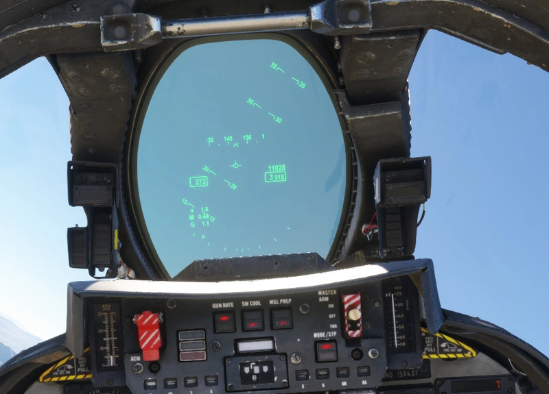F-14 Heatblur/IFE HUD mod for Microsoft Flight Simulator | MSFS