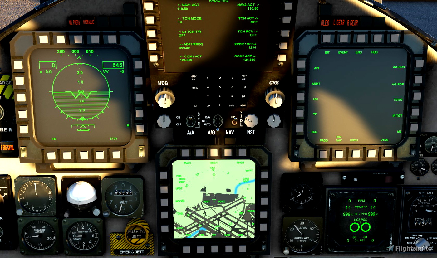 F-15E Avionics Update for Microsoft Flight Simulator | MSFS