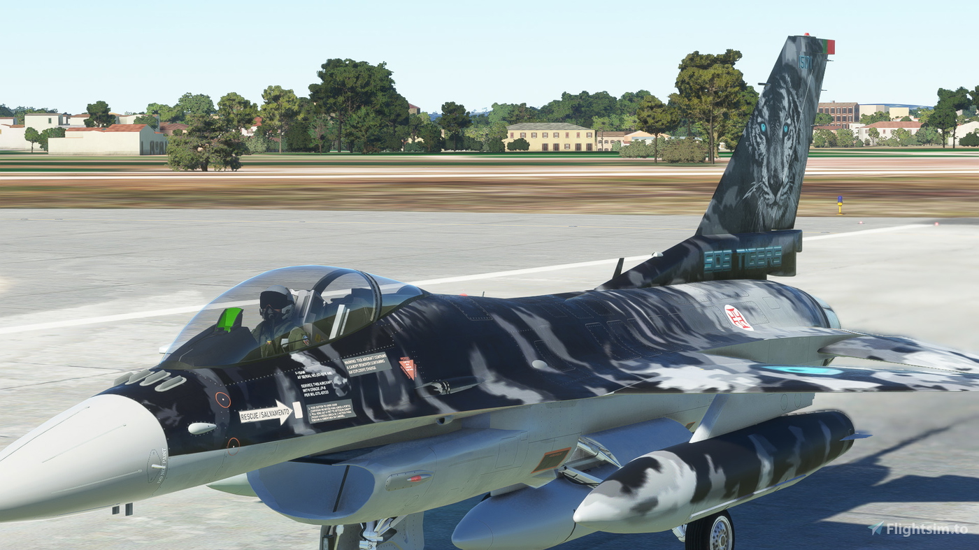 F-16 | 509th Tigers Special Edition - Virtual Tiger Meet 2023 - Tail ...