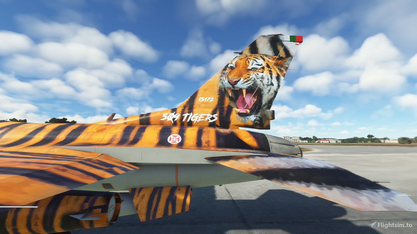 F-16 | 509th Tigers Special Edition - Virtual Tiger Meet 2023 - Tail ...