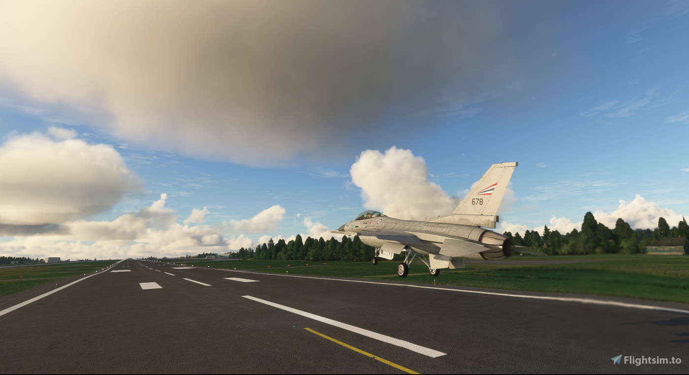 F-16 Royal Norwegian Air Force #678 for Microsoft Flight Simulator | MSFS