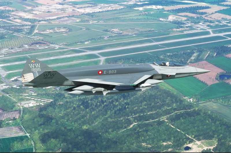 F-20A Hammerhead Block 2 ( fictional ) for Microsoft Flight Simulator ...