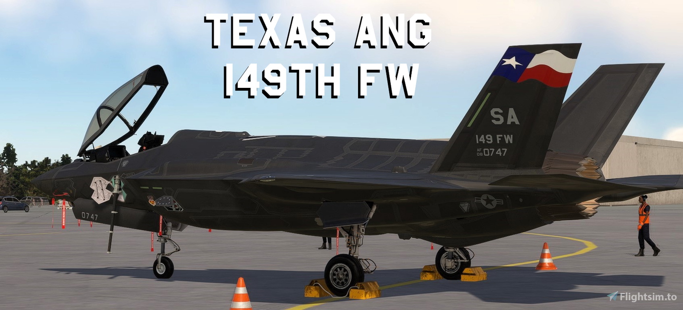 F-35A Texas ANG 149th FW for Microsoft Flight Simulator | MSFS