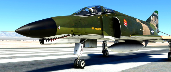 F-4E " AF68-496" - 512 TFS / 86 TFW for Microsoft Flight Simulator | MSFS