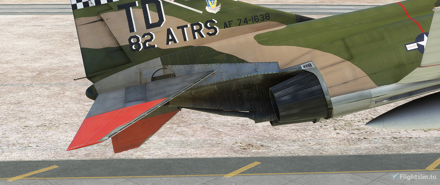 F-4E AF 74-1638 / 82nd Aerial Target Squadron for Microsoft Flight ...