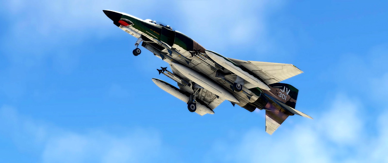 F-4E Phantom AF 79-301 469th TFS "The Brave Bulls" for Microsoft Flight ...