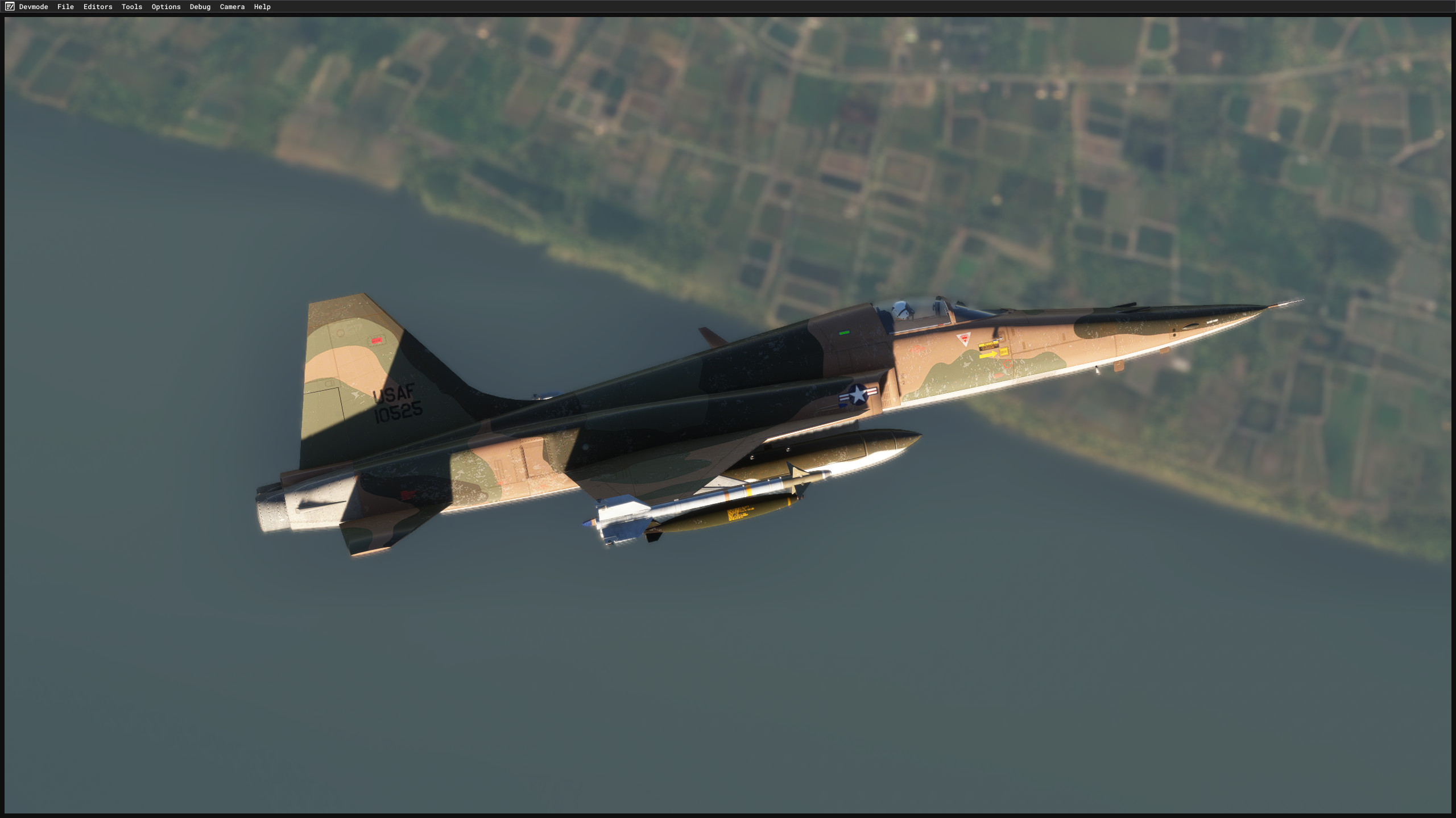 F-5 USAF Vietnam War (Skin for Venom Zero Production F-5) - MSFS Add-on ...