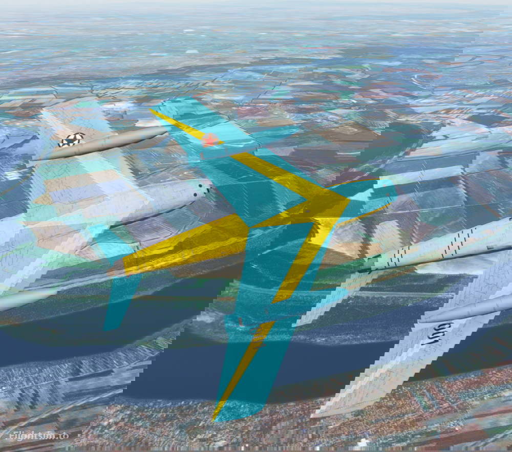 F-86 Sabre Yugoslav AF 11001 for Microsoft Flight Simulator | MSFS