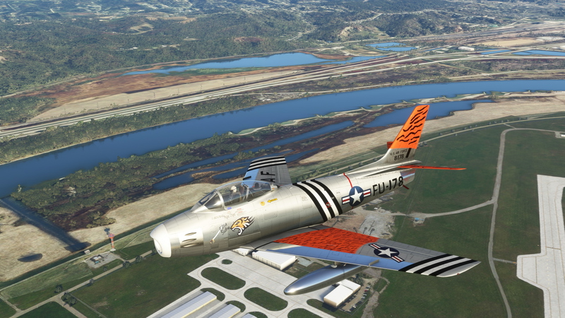 Milviz F-86 Sabre Liveries for Microsoft Flight Simulator | MSFS