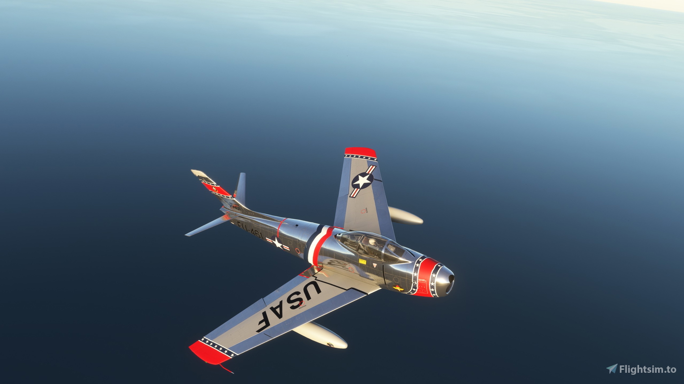 F-86 Sabre FU-461 for Microsoft Flight Simulator | MSFS