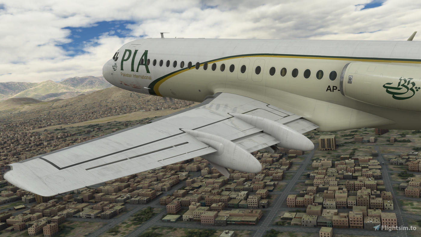 [F28 4000] Pakistan International Airlines (PIA) Livery for Microsoft ...