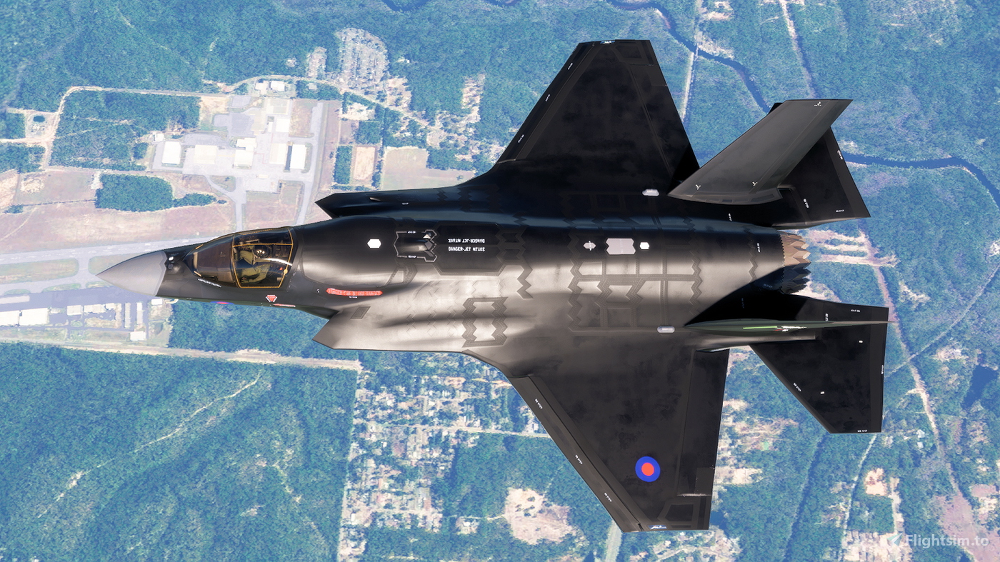 F35b "Aggressor" 100 Sqn RAF for Microsoft Flight Simulator | MSFS