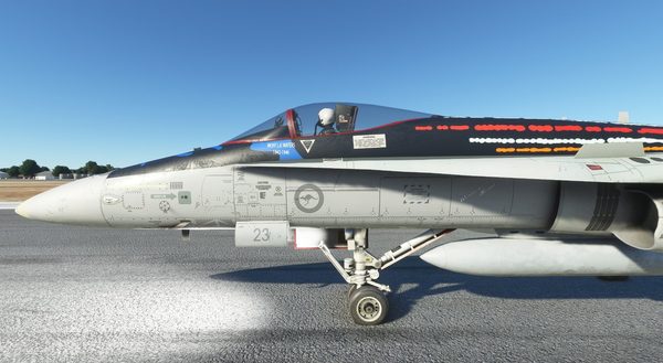 F/A-18A Hornet RAAF 3rd Squadron A21-21. for Microsoft Flight Simulator ...