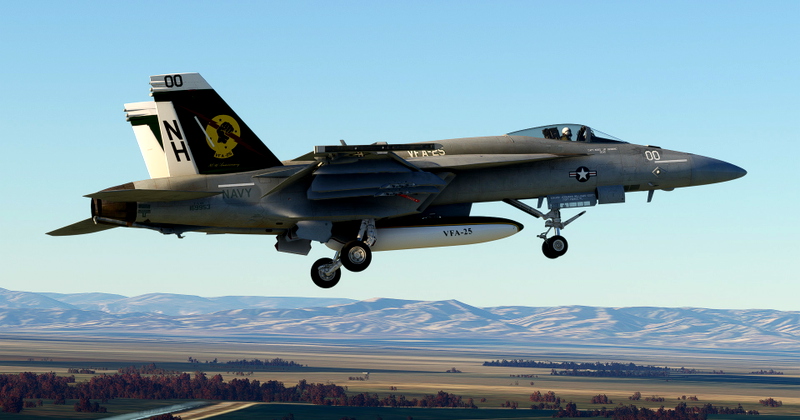 F/A-18E Super Warrior Mod VFA-25 "Fist of the Fleet" CVW-11 for ...