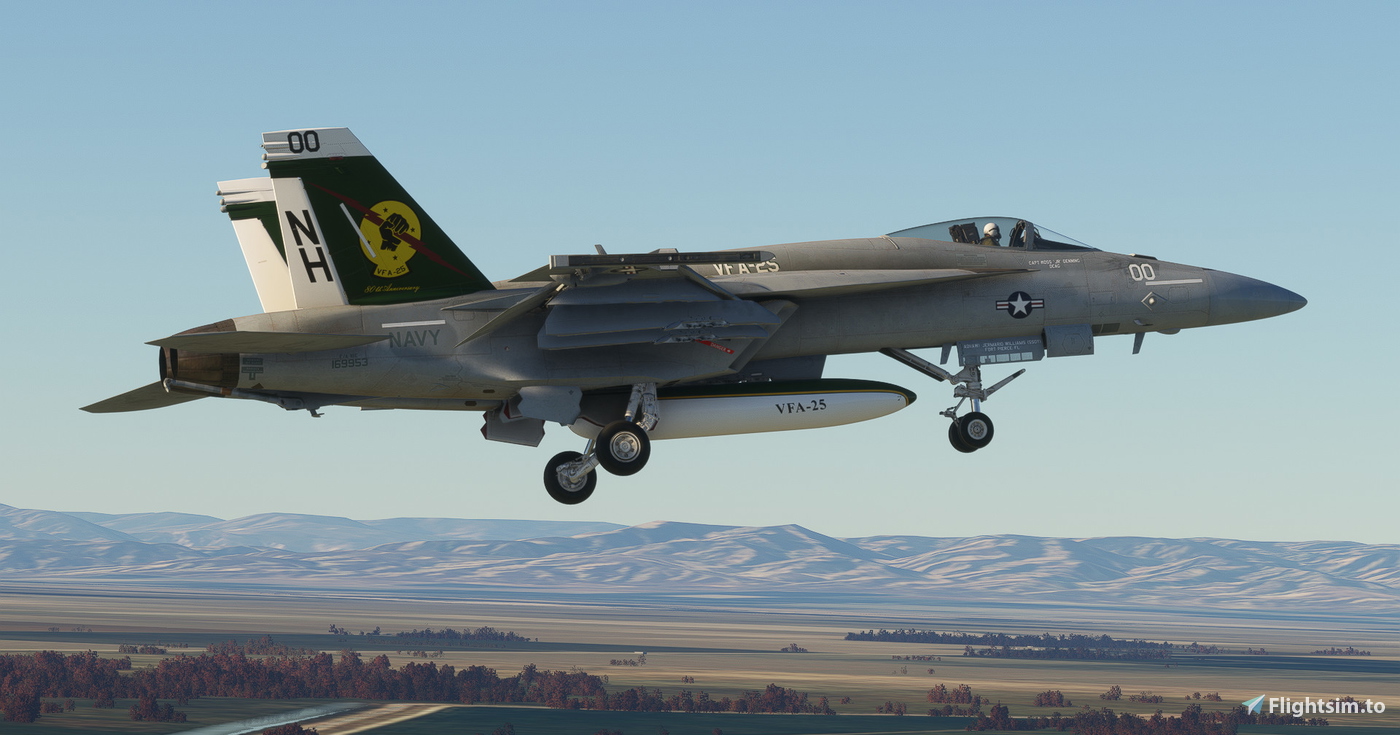 F/A-18E Super Warrior Mod VFA-25 "Fist of the Fleet" CVW-11 for ...