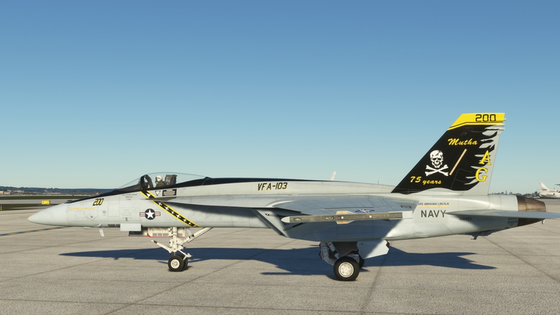 F/A-18 Super Hornet Liveries のために Microsoft Flight Simulator | MSFS