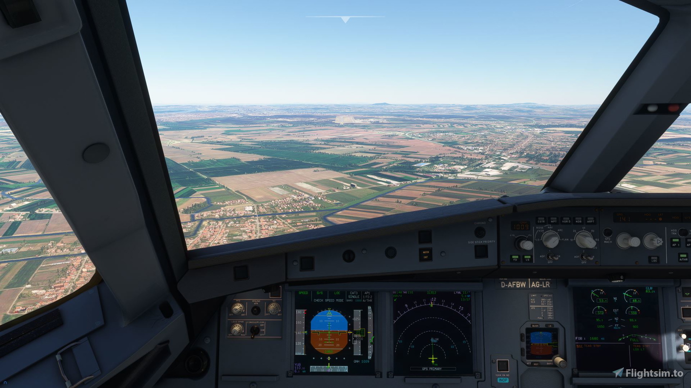 [A32NX] FBW A320 Panonian Virtual Airways - Standard Livery pour ...