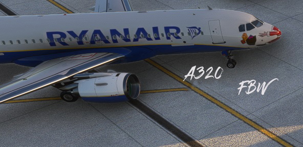 [A32NX] FBW A320neo Ryanair santa livery (8k) for Microsoft Flight ...