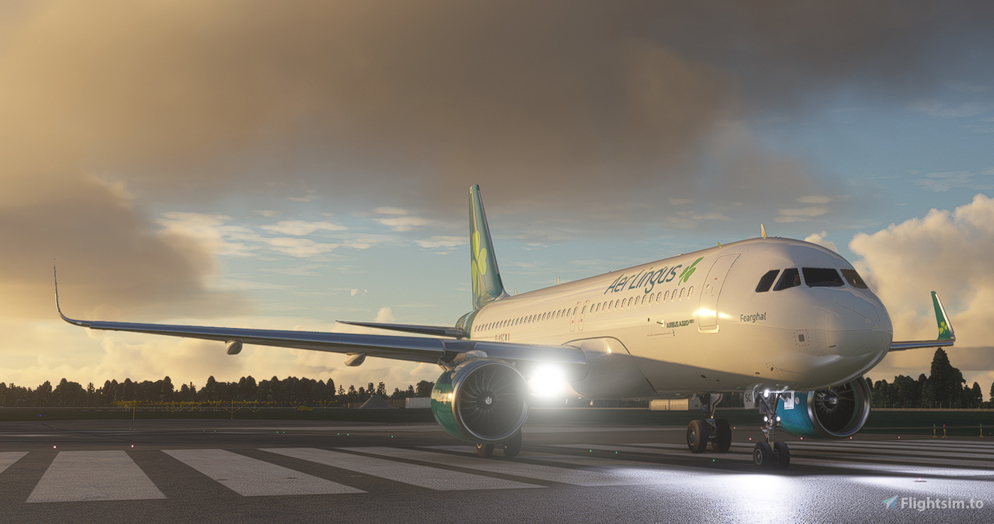 FBW A32NX - Aer Lingus - EI-NSC for Microsoft Flight Simulator | MSFS