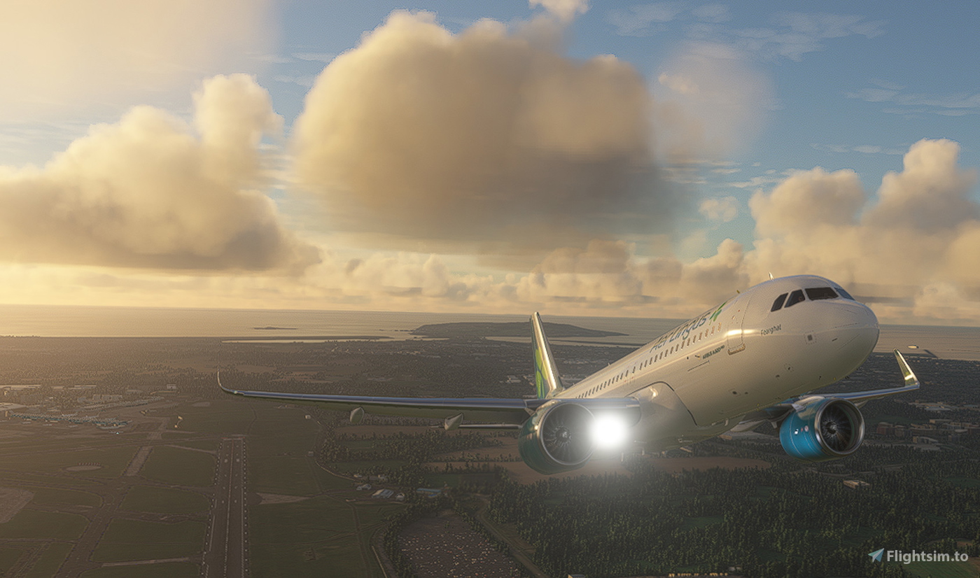 FBW A32NX - Aer Lingus - EI-NSC for Microsoft Flight Simulator | MSFS