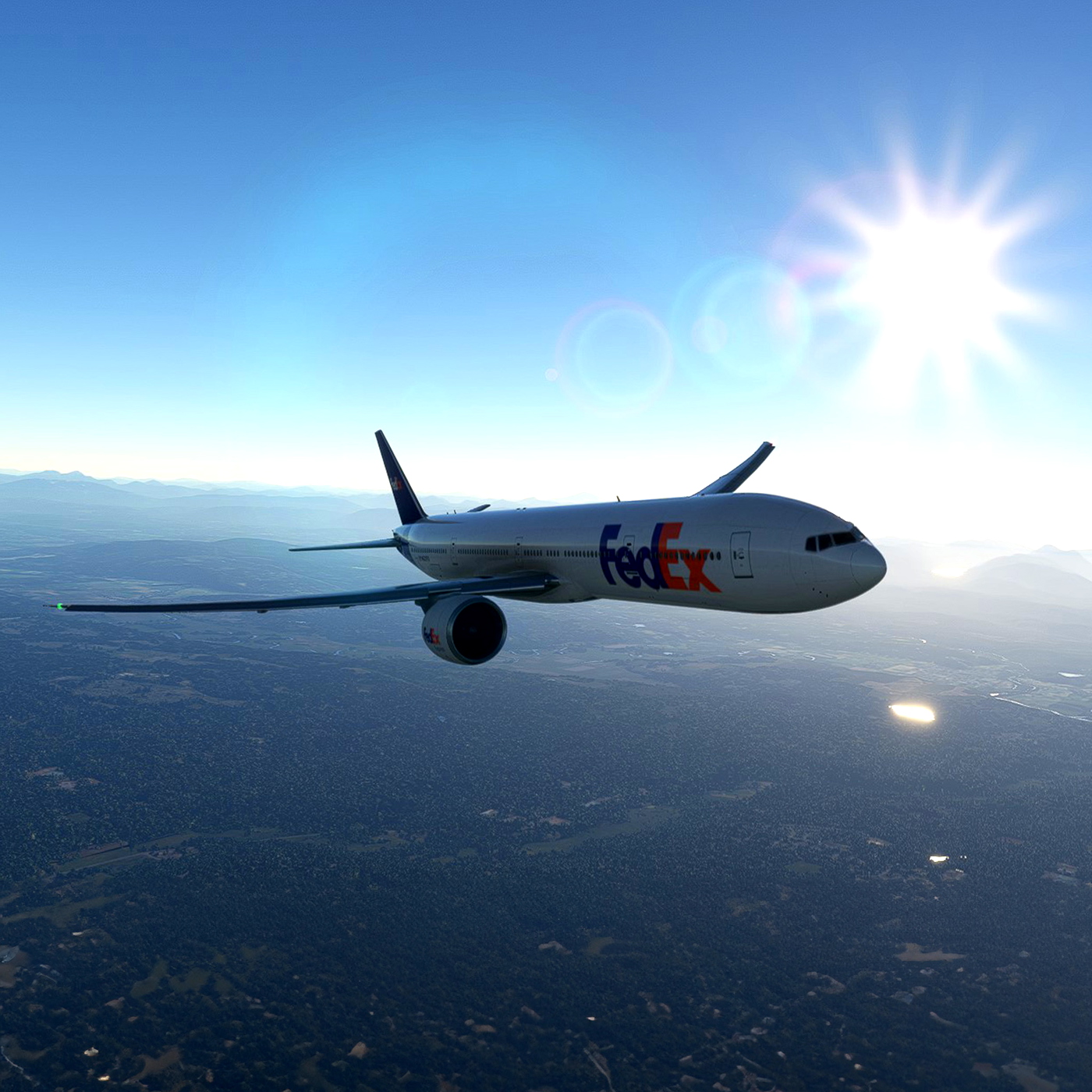 Threads - FedEx 777-300ERSFx 对于 Microsoft Flight Simulator | MSFS