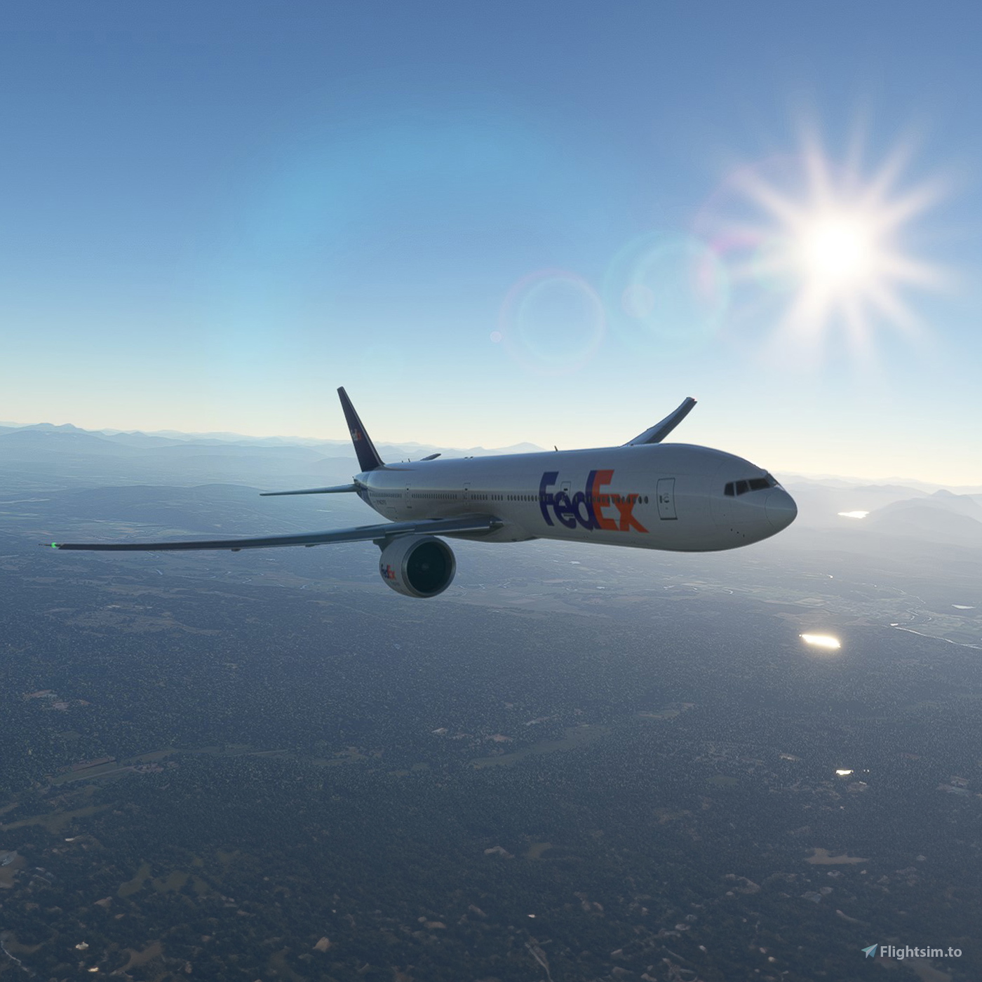 FedEx 777-300ERSFx for Microsoft Flight Simulator | MSFS