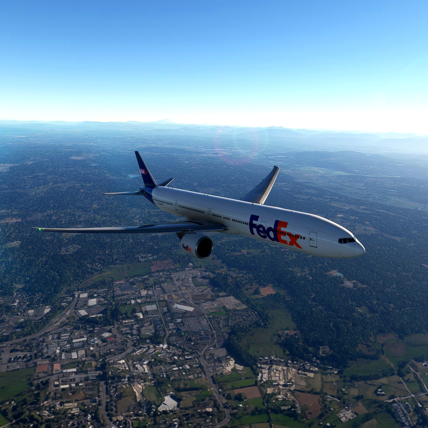 Threads - FedEx 777-300ERSFx 对于 Microsoft Flight Simulator | MSFS