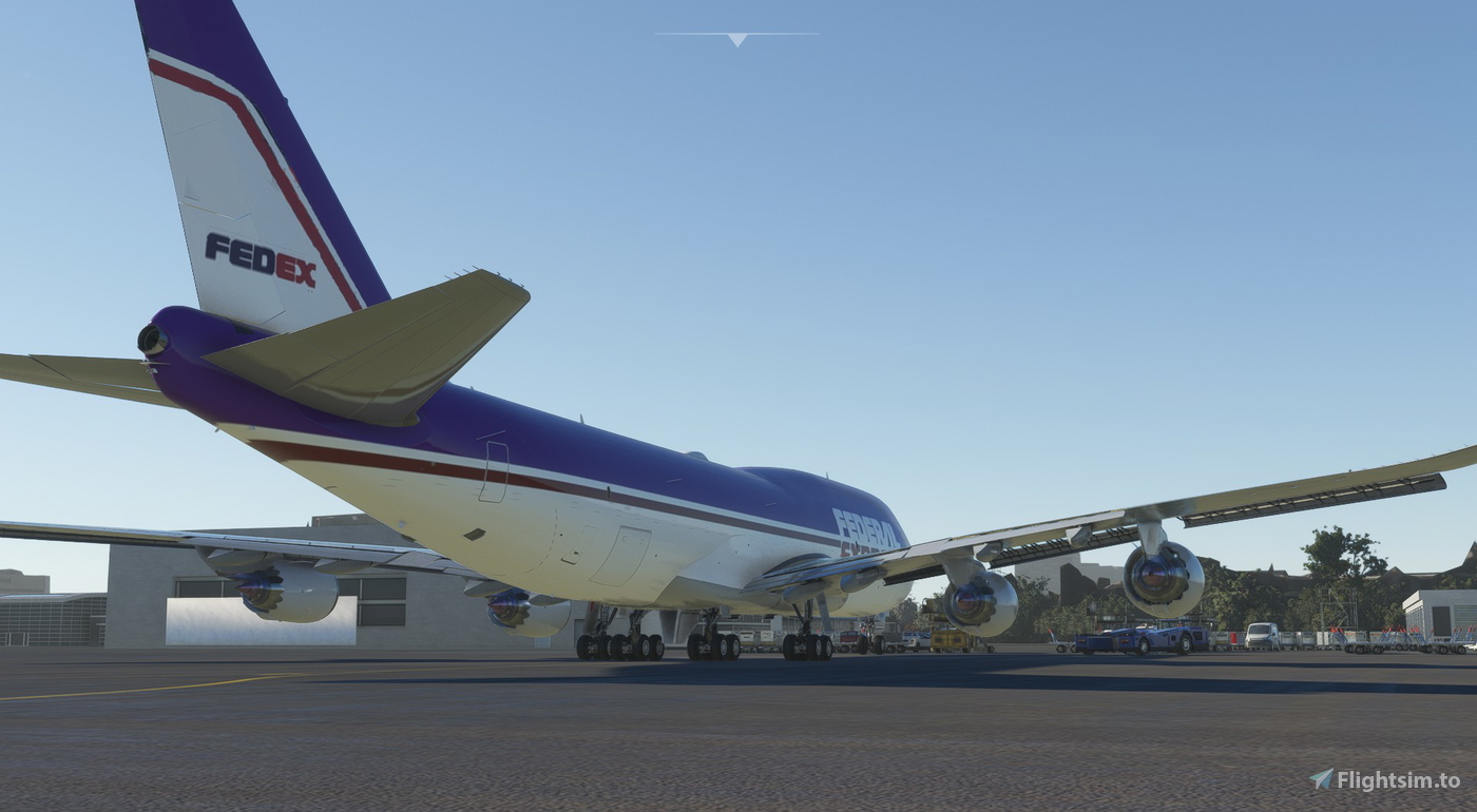 FedEx 80's Livery für Microsoft Flight Simulator | MSFS