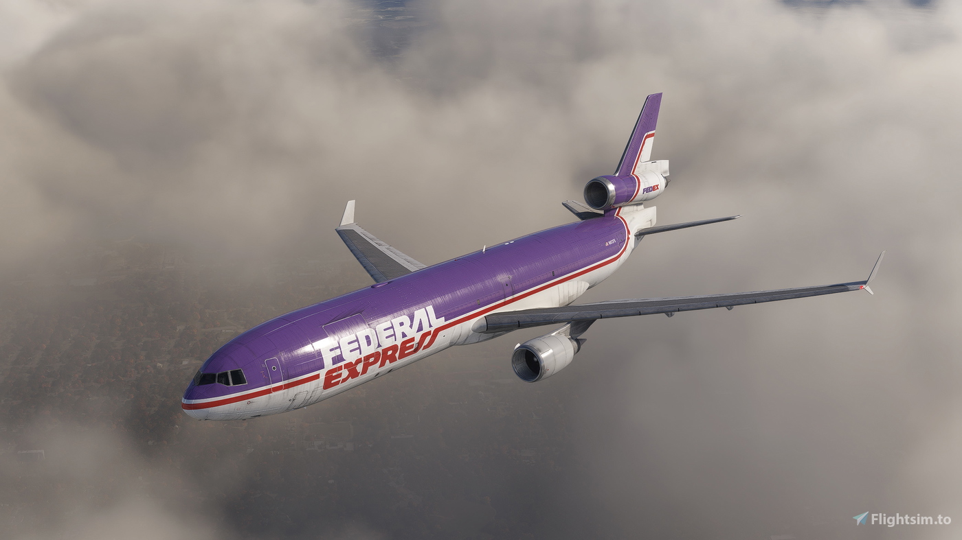 FedEx (Old / Purple Colors) - TFDi MD-11 BCF for Microsoft Flight ...