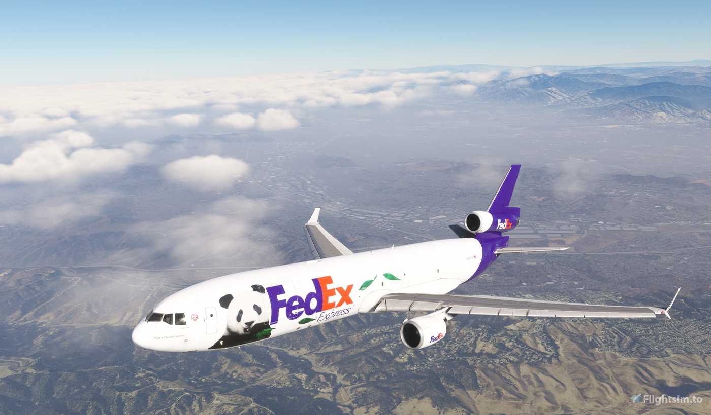 Fedex Panda Express MD-11F N585FE pour Microsoft Flight Simulator | MSFS