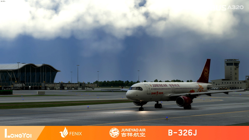 FENIX 320 Juneyao Air 吉祥航空 B-326J [V2] for Microsoft Flight Simulator ...