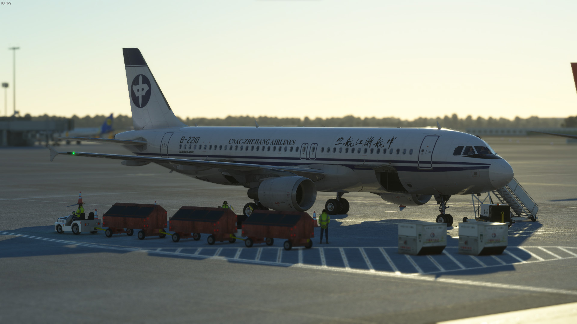 [Fenix A320] - CNAC Zhejiang Airlines (中航浙江航空) B-2210 - MSFS Add-on ...