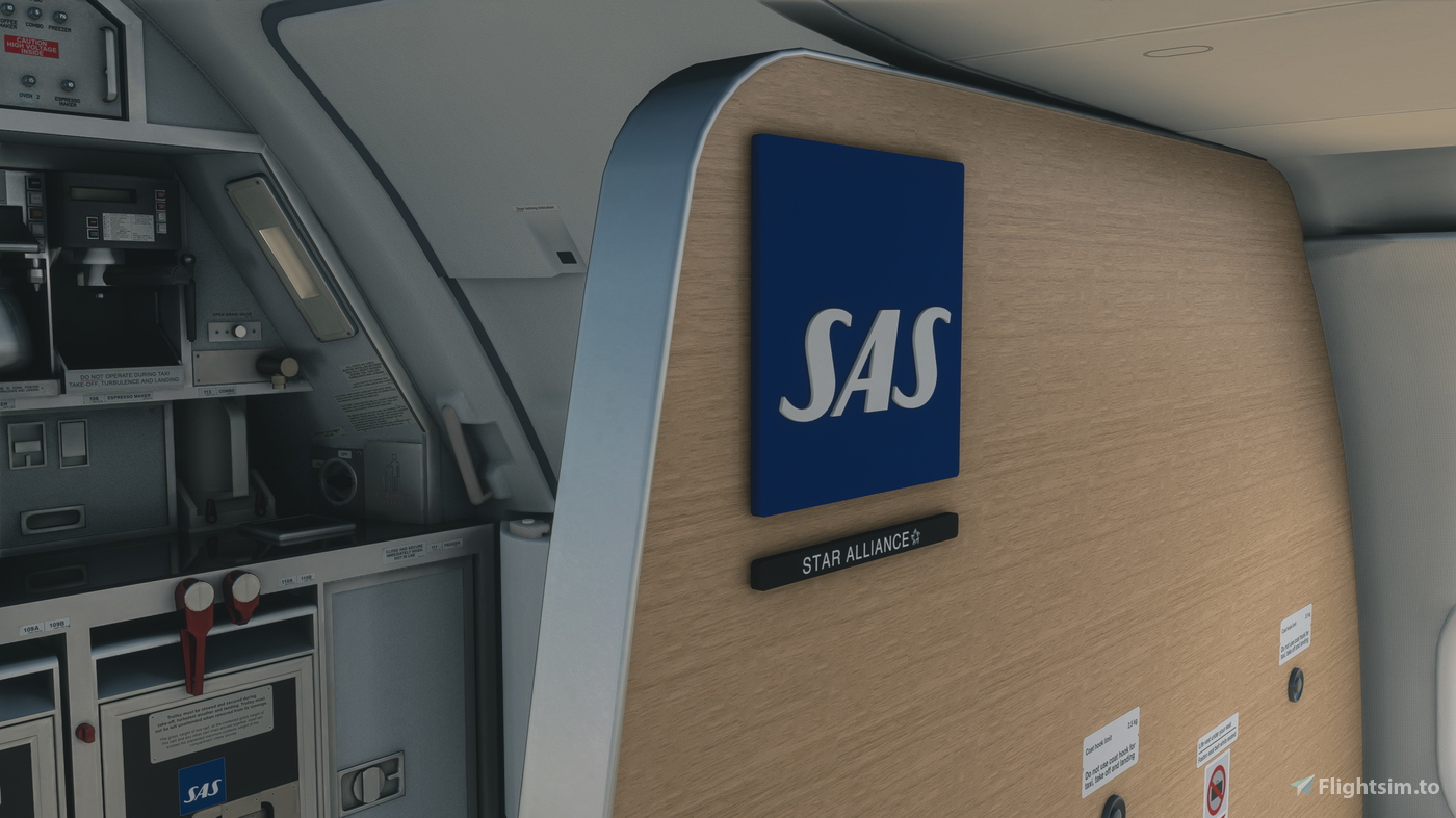 Fenix A320 - SAS Cabin Configurator - SAS (Fleet Pack 1) - Fenixsim ...