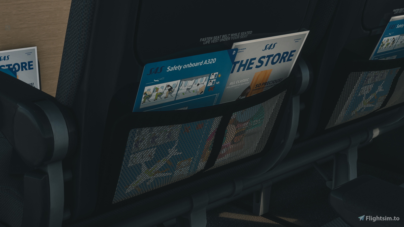 Fenix A320 - SAS Cabin Configurator - SAS (Fleet Pack 1) - Fenixsim ...