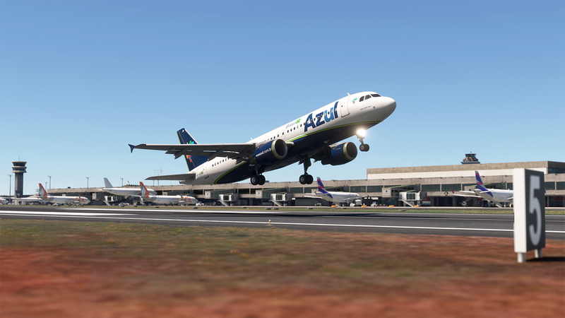 Fenix A320 | Azul Brazilian Airlines (PR-AJB) with Cabin Interior | 8K for Microsoft Flight ...