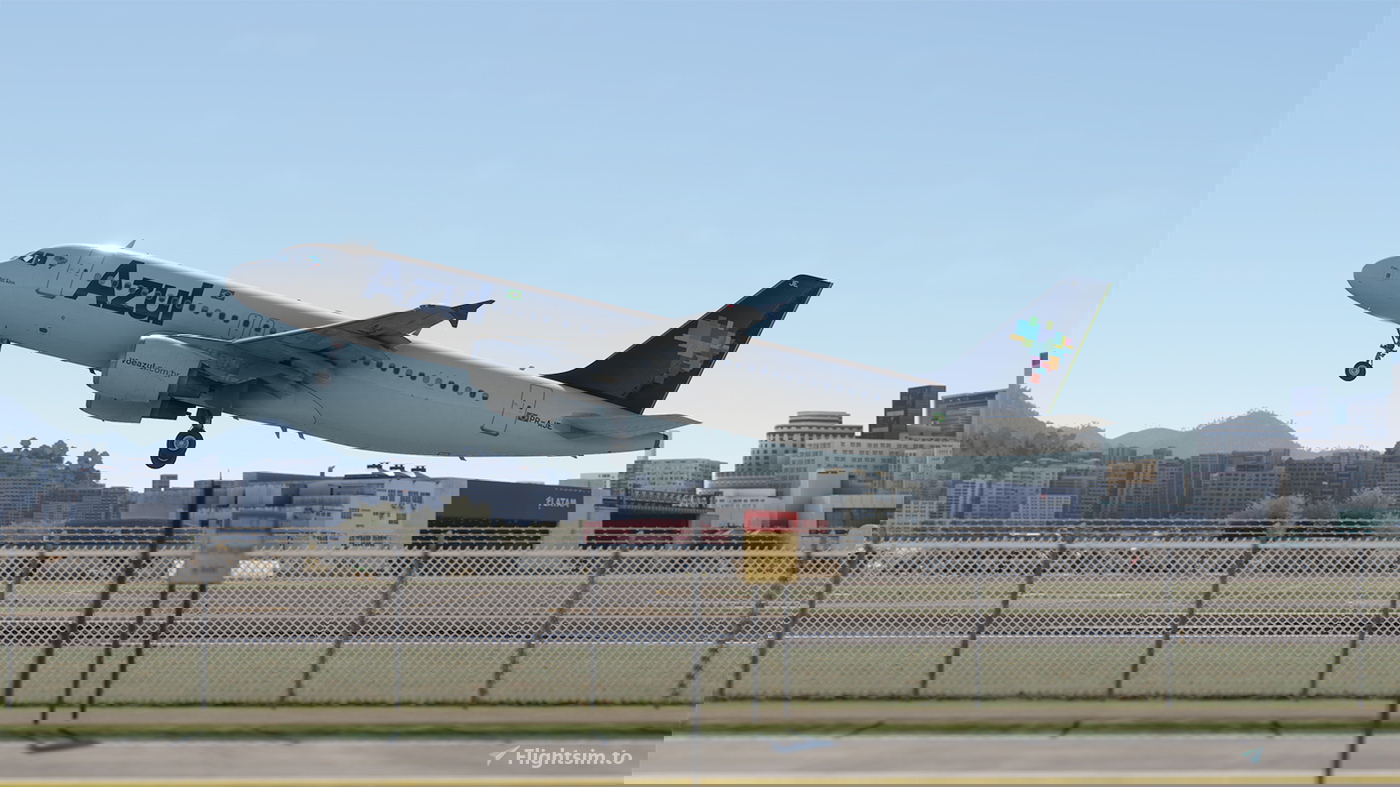 Fenix A320 | Azul Brazilian Airlines (PR-AJE) with Cabin Interior | 8K para Microsoft Flight ...