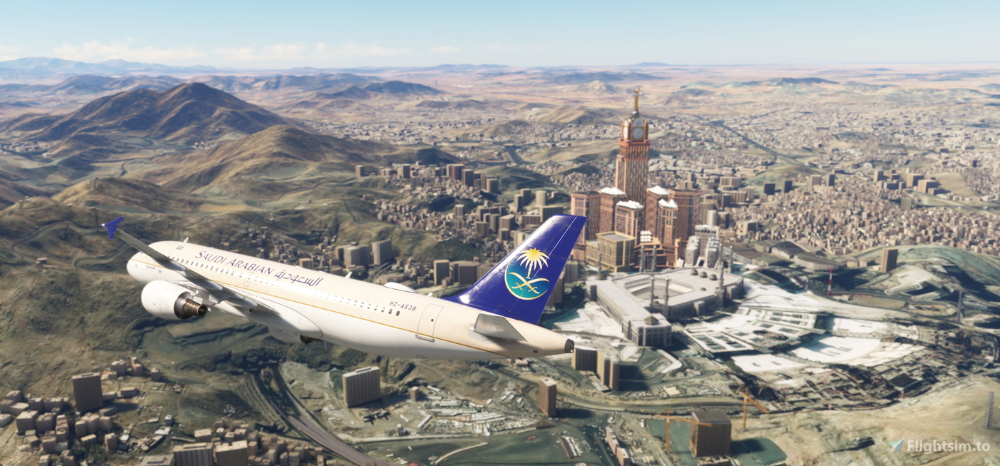 Fenix A320 | Saudi Arabian Airlines HZ-AS38 for Microsoft Flight ...